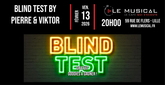 Blind test by Pierre & Viktor | Métropole européenne de Lille